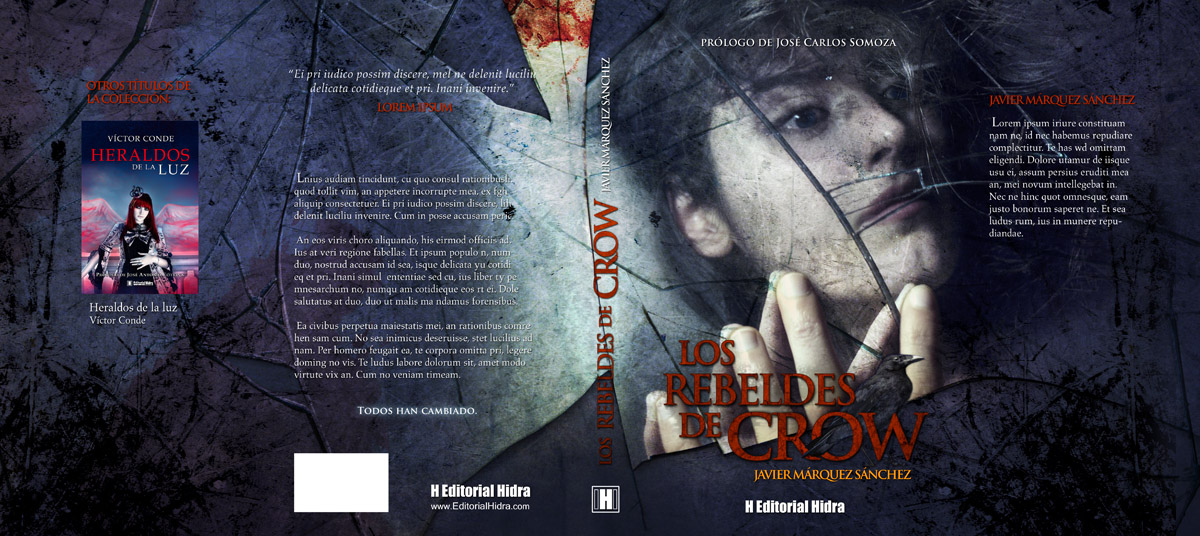 Los rebeldes de Crow – eVostudio – Diseño gráfico y editorial.